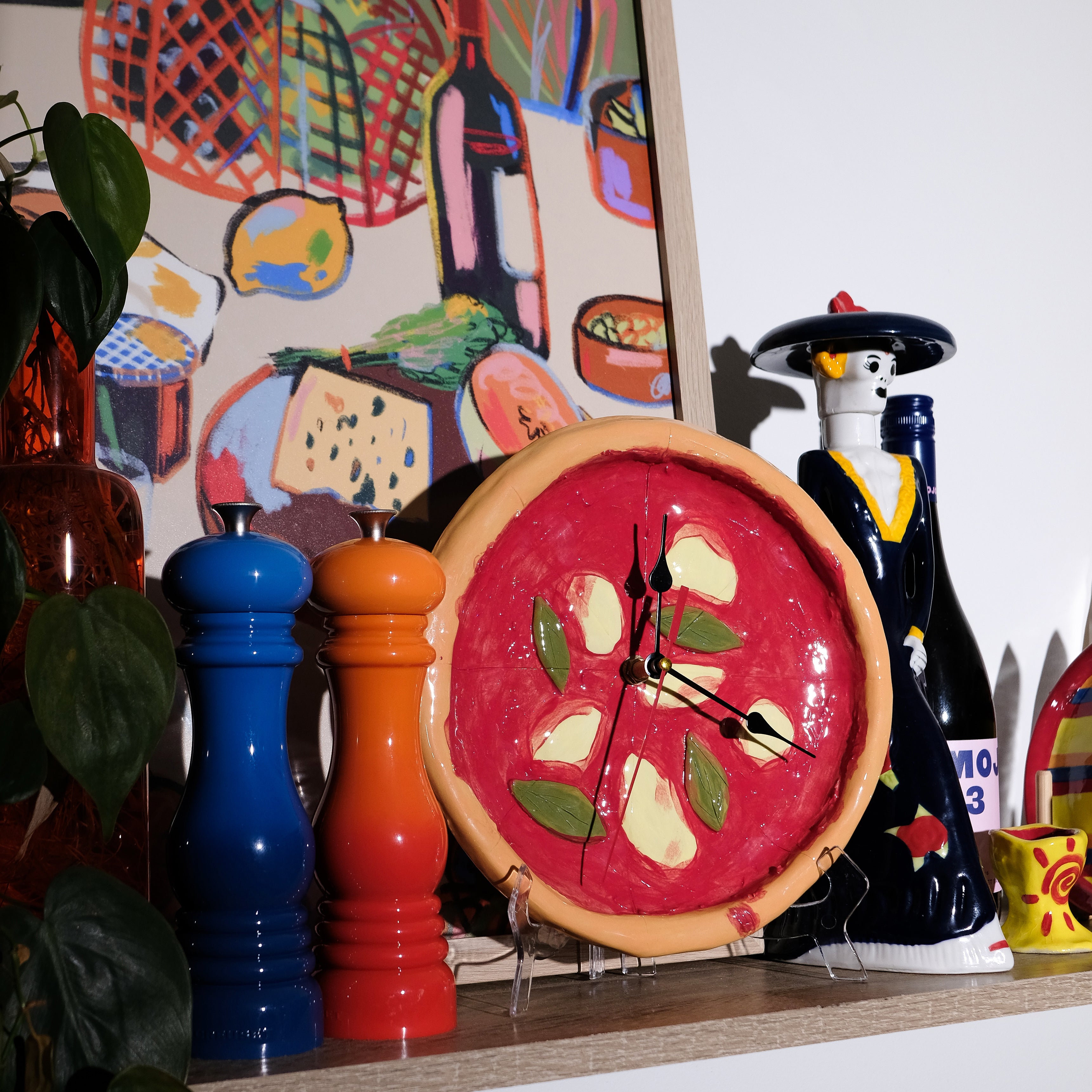 Woodfired Marg Clock | Made to Order – STUDIODAFFA